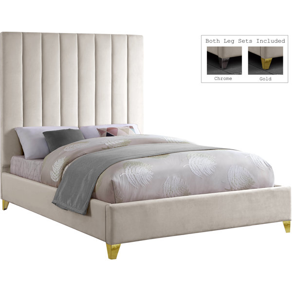 Willa Arlo Interiors Sibert Upholstered Platform Bed & Reviews | Wayfair